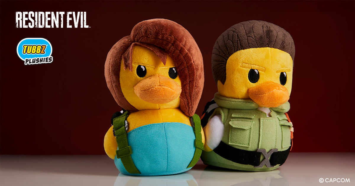 Jill Valentine & Chris Redfield TUBBZ Plush: Lock. Load. Display. | TUBBZ